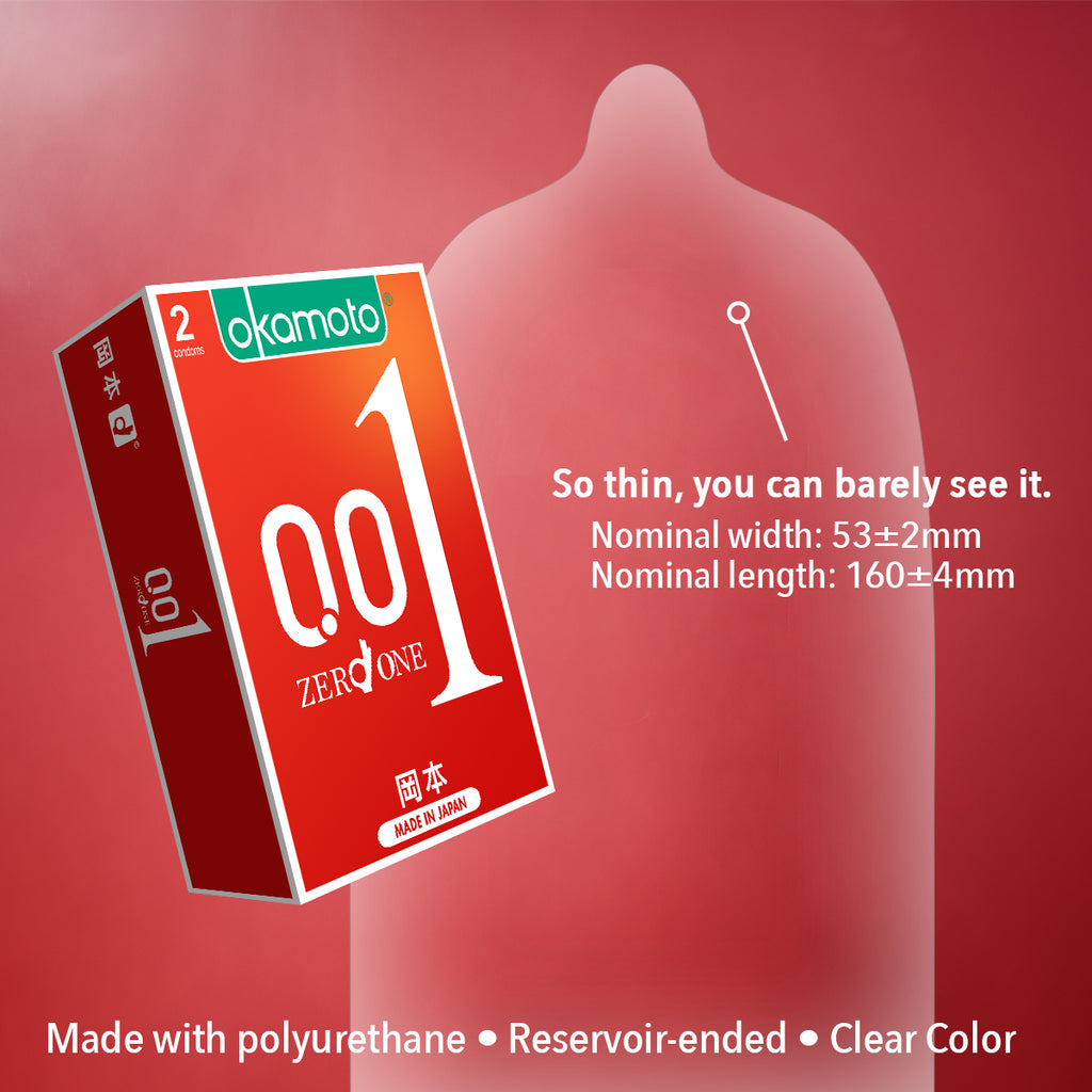 Okamoto 001 Zero One 2s – Just For Men Singapore